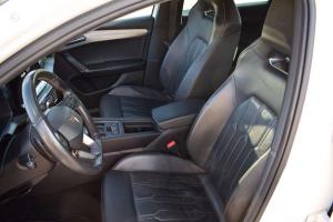 White Cupra Leon 2021 in Utena, with an engine capacity of 1.40 L and mileage of 195 thousand km for 13700 €, photo 17 on AUTOMOTO.COM.LV