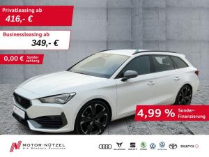 Белый Cupra Leon 2023 в Каунас, объемом двигателя 2.00 л и пробегом 44 тыс. км за 32727 €, фото  на AUTOMOTO.COM.LV