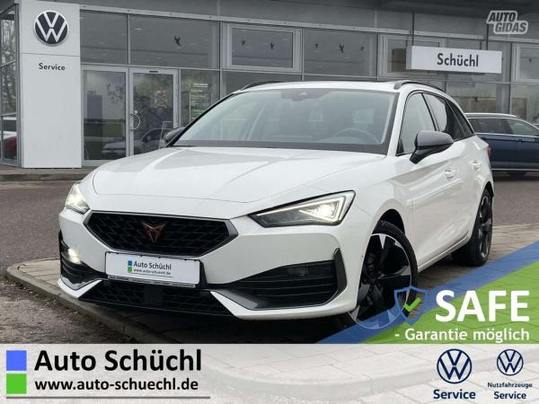 White Cupra Leon 2023 in Kaunas, with an engine capacity of 1.50 L and mileage of 23 thousand km for 30976 €, photo 1 on AUTOMOTO.COM.LV