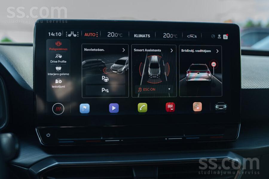 Белый Cupra Leon 2023 в Рига, объемом двигателя 1.50 л и пробегом 66 тыс. км за 21950 €, фото 21 на AUTOMOTO.COM.LV