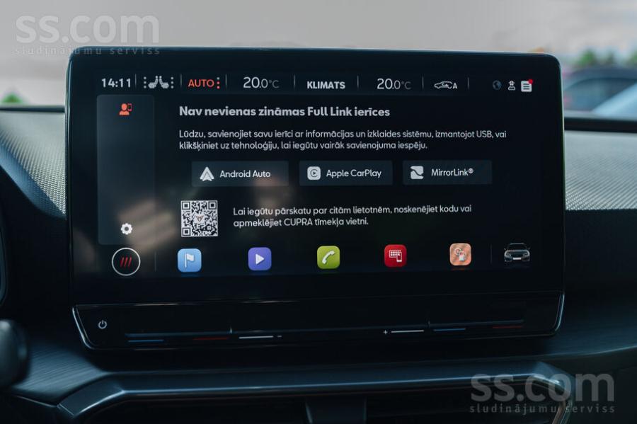 Белый Cupra Leon 2023 в Рига, объемом двигателя 1.50 л и пробегом 66 тыс. км за 21950 €, фото 25 на AUTOMOTO.COM.LV