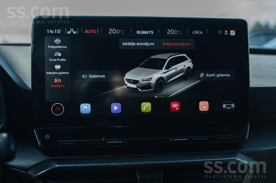 Balts Cupra Leon 2023 Rīga, ar dzinēja tilpumu 1.50 L un nobraukumu 66 tūkst. km par 21950 €, foto 24 vietnē AUTOMOTO.COM.LV