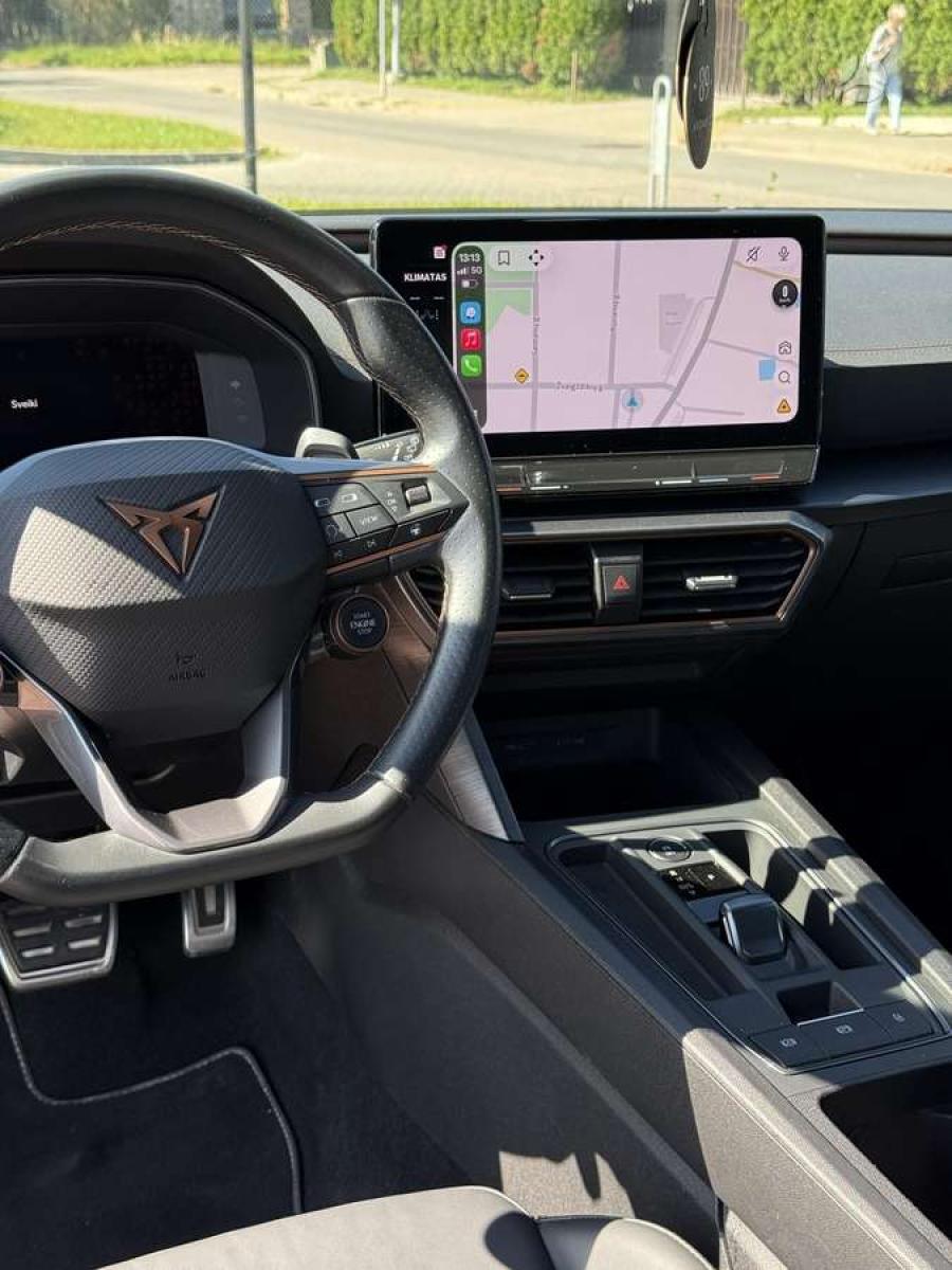 Balts Cupra Leon 2023 Viļņa, ar dzinēja tilpumu 1.98 L un nobraukumu 75 tūkst. km par 30900 €, foto 9 vietnē AUTOMOTO.COM.LV