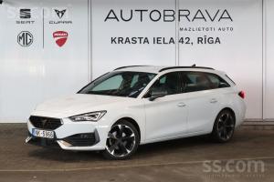 Balts Cupra Leon 2023 Rīga, ar dzinēja tilpumu 1.50 L un nobraukumu 39 tūkst. km par 22490 €, foto  vietnē AUTOMOTO.COM.LV
