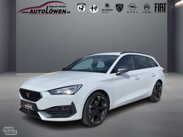 Белый Cupra Leon 2024 в Каунас, объемом двигателя 2.00 л и пробегом 12 тыс. км за 32679 €, фото 1 на AUTOMOTO.COM.LV