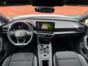 White Cupra Leon 2024 in Utena, with an engine capacity of 1.97 L and mileage of 61 thousand km for 18990 €, photo 13 on AUTOMOTO.COM.LV