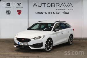 Balts Cupra Leon 2024 Rīga, ar dzinēja tilpumu 1.50 L un nobraukumu 50 tūkst. km par 23990 €, foto  vietnē AUTOMOTO.COM.LV