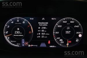 White Cupra Leon 2024 in Riga, with an engine capacity of 1.50 L and mileage of 50 thousand km for 23990 €, photo 12 on AUTOMOTO.COM.LV