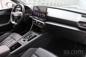White Cupra Leon 2024 in Riga, with an engine capacity of 1.50 L and mileage of 50 thousand km for 23990 €, photo 31 on AUTOMOTO.COM.LV