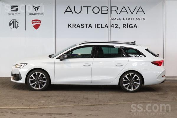 Белый Cupra Leon 2024 в Рига, объемом двигателя 1.50 л и пробегом 50 тыс. км за 23990 €, фото 5 на AUTOMOTO.COM.LV
