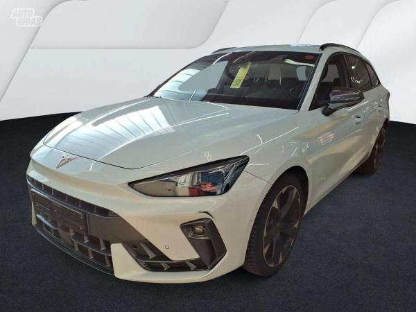 White Cupra Leon 2025 in Kaunas, with an engine capacity of 1.50 L and mileage of 23 thousand km for 28496 €, photo 1 on AUTOMOTO.COM.LV