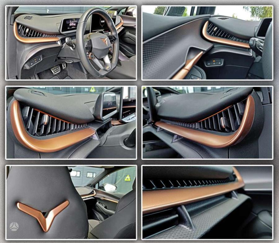 Pelēks Cupra Tavascan 2025 Viļņa, ar dzinēja tilpumu 0.00 L un nobraukumu 8 tūkst. km par 40700 €, foto 26 vietnē AUTOMOTO.COM.LV
