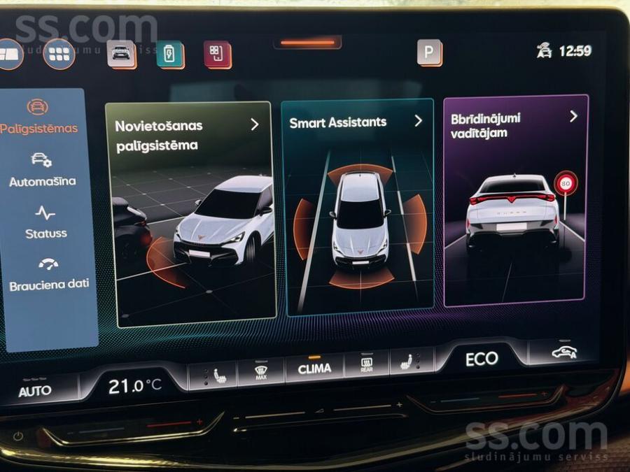 Белый Cupra Tavascan 2025 в Рига, объемом двигателя 0.00 л и пробегом 2 тыс. км за 40980 €, фото 24 на AUTOMOTO.COM.LV