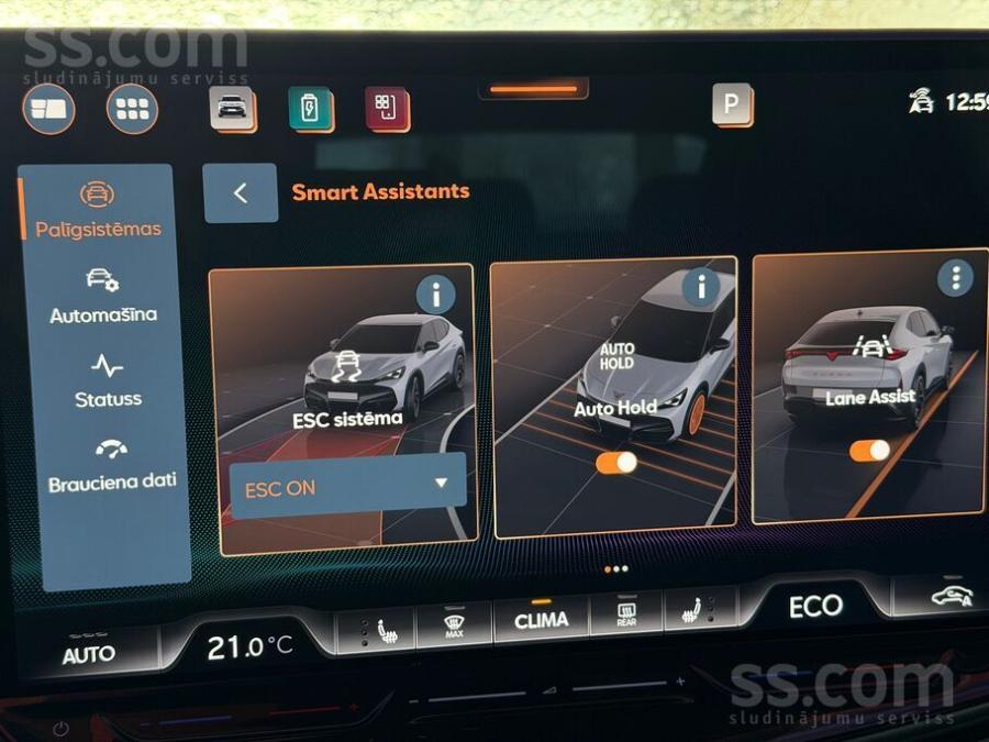 Белый Cupra Tavascan 2025 в Рига, объемом двигателя 0.00 л и пробегом 2 тыс. км за 40980 €, фото 25 на AUTOMOTO.COM.LV