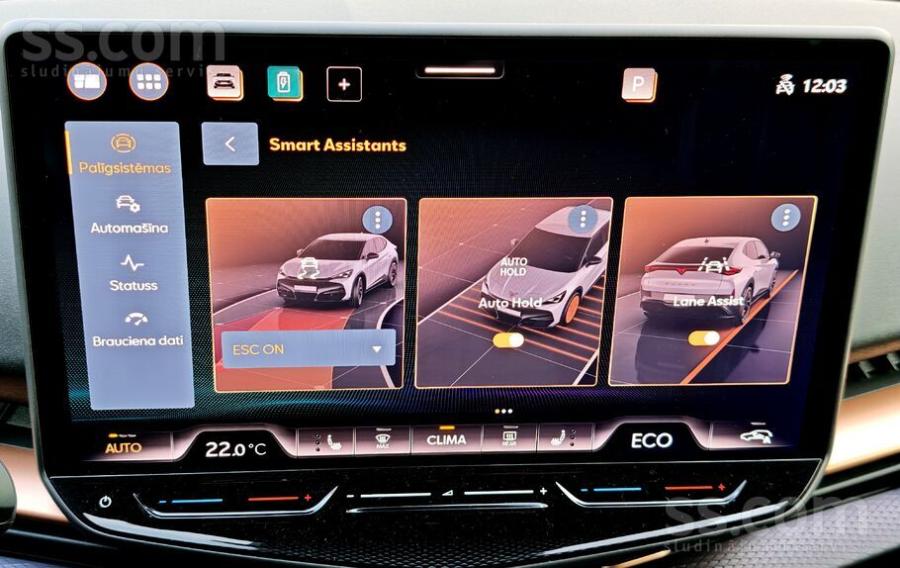 Белый Cupra Tavascan 2025 в Лиепая, объемом двигателя 0.00 л и пробегом 0 тыс. км за 45270 €, фото 27 на AUTOMOTO.COM.LV