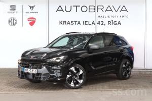 Черный Cupra Terramar 2024 в Рига, объемом двигателя 2.00 л и пробегом 18 тыс. км за 36990 €, фото  на AUTOMOTO.COM.LV