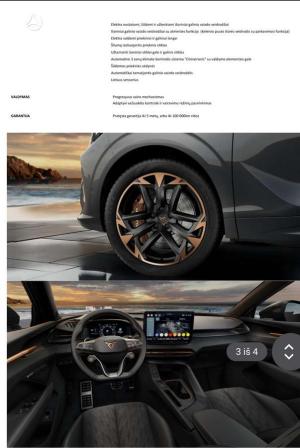 Melns Cupra Terramar 2025 Mažeikiai, ar dzinēja tilpumu 1.98 L un nobraukumu 3 tūkst. km par 43900 €, foto 14 vietnē AUTOMOTO.COM.LV