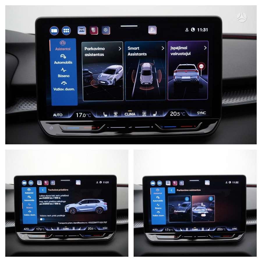 Melns Cupra Terramar 2026 Viļņa, ar dzinēja tilpumu 1.98 L un nobraukumu 5 tūkst. km par 37900 €, foto 24 vietnē AUTOMOTO.COM.LV