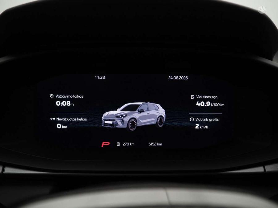 Melns Cupra Terramar 2026 Viļņa, ar dzinēja tilpumu 1.98 L un nobraukumu 5 tūkst. km par 37900 €, foto 26 vietnē AUTOMOTO.COM.LV