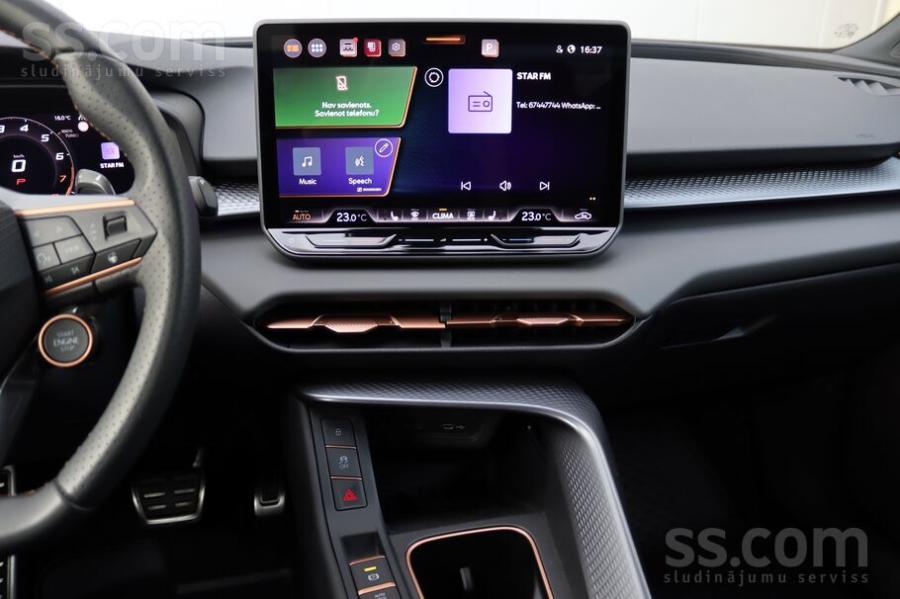 Melns Cupra Terramar 2026 Rīga, ar dzinēja tilpumu 2.00 L un nobraukumu 8 tūkst. km par 40990 €, foto 13 vietnē AUTOMOTO.COM.LV