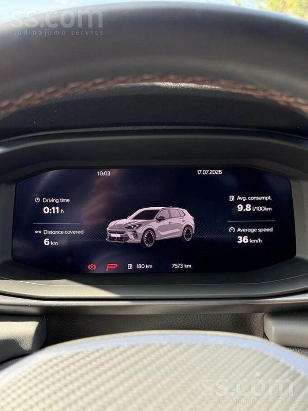 Черный Cupra Terramar 2026 в Рига, объемом двигателя 2.00 л и пробегом 10 тыс. км за 43999 €, фото 5 на AUTOMOTO.COM.LV