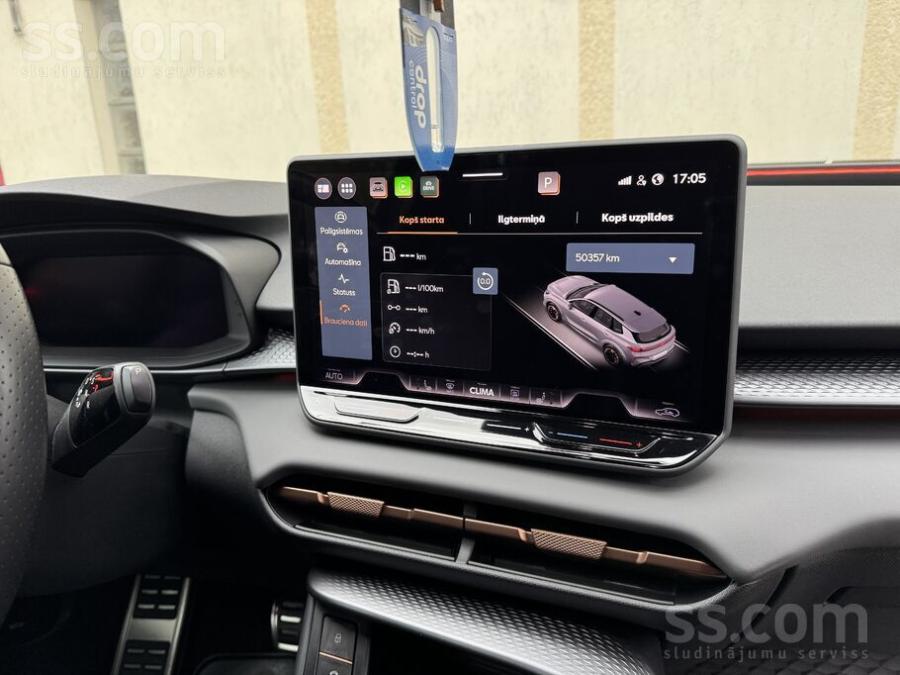 Zils Cupra Terramar 2024 Ogre, ar dzinēja tilpumu 1.50 L un nobraukumu 50 tūkst. km par 27400 €, foto 17 vietnē AUTOMOTO.COM.LV