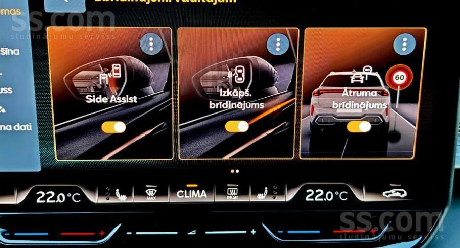 Zils Cupra Terramar 2025 Liepāja, ar dzinēja tilpumu 1.50 L un nobraukumu 11 tūkst. km par 36500 €, foto 22 vietnē AUTOMOTO.COM.LV