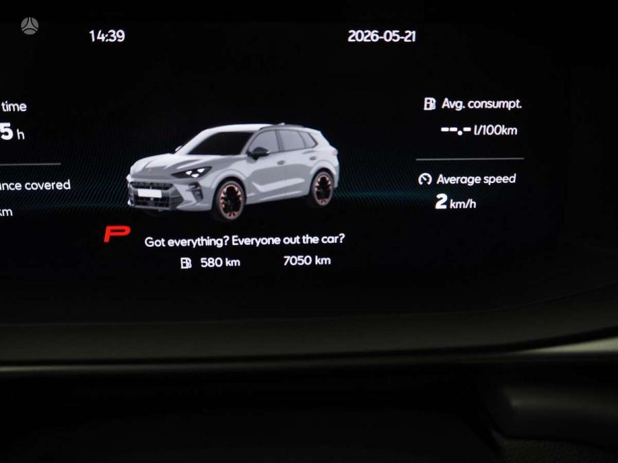Zils Cupra Terramar 2025 Viļņa, ar dzinēja tilpumu 1.50 L un nobraukumu 11 tūkst. km par 32900 €, foto 21 vietnē AUTOMOTO.COM.LV