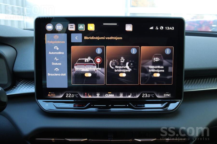 Zils Cupra Terramar 2026 Rīga, ar dzinēja tilpumu 1.50 L un nobraukumu 5 tūkst. km par 36990 €, foto 18 vietnē AUTOMOTO.COM.LV
