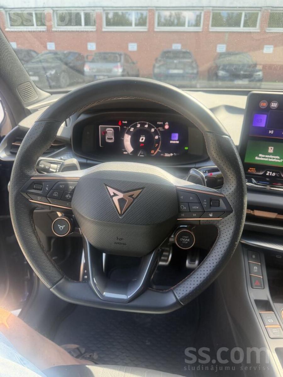 Zils Cupra Terramar 2024 Rīga, ar dzinēja tilpumu 1.50 L un nobraukumu 57 tūkst. km par 31400 €, foto 6 vietnē AUTOMOTO.COM.LV