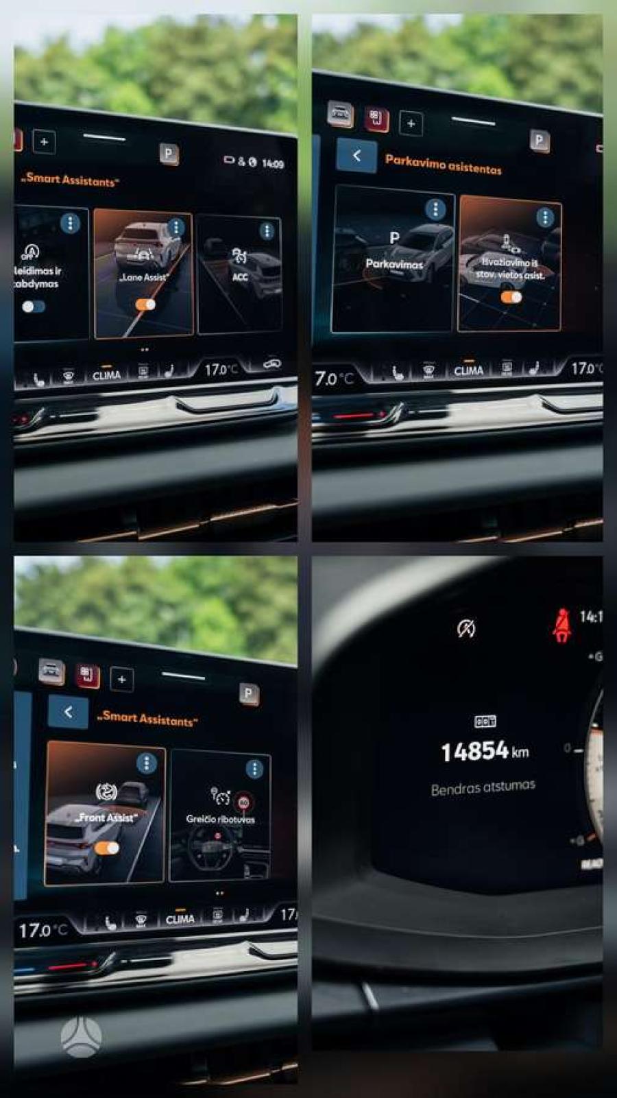 Pelēks Cupra Terramar 2024 Viļņa, ar dzinēja tilpumu 1.50 L un nobraukumu 15 tūkst. km par 34000 €, foto 20 vietnē AUTOMOTO.COM.LV