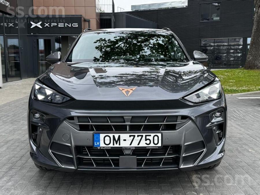 Grey Cupra Terramar 2025 in Riga, with an engine capacity of 1.50 L and mileage of 10 thousand km for 34700 €, photo 1 on AUTOMOTO.COM.LV
