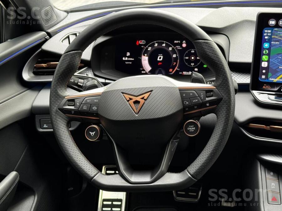 Grey Cupra Terramar 2025 in Riga, with an engine capacity of 1.50 L and mileage of 10 thousand km for 34700 €, photo 11 on AUTOMOTO.COM.LV