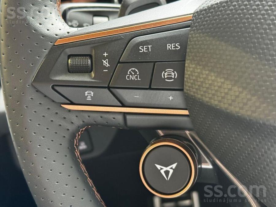 Grey Cupra Terramar 2025 in Riga, with an engine capacity of 1.50 L and mileage of 10 thousand km for 34700 €, photo 12 on AUTOMOTO.COM.LV