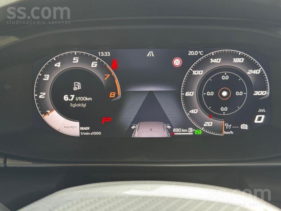 Pelēks Cupra Terramar 2025 Rīga, ar dzinēja tilpumu 1.50 L un nobraukumu 10 tūkst. km par 34700 €, foto 14 vietnē AUTOMOTO.COM.LV