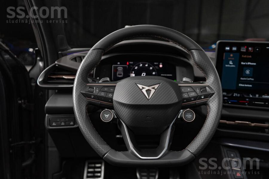 Violet Cupra Terramar 2025 in Riga, with an engine capacity of 2.00 L and mileage of 16 thousand km for 37900 €, photo 23 on AUTOMOTO.COM.LV