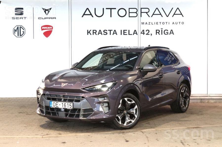 Violet Cupra Terramar 2025 in Riga, with an engine capacity of 2.00 L and mileage of 18 thousand km for 37990 €, photo 1 on AUTOMOTO.COM.LV