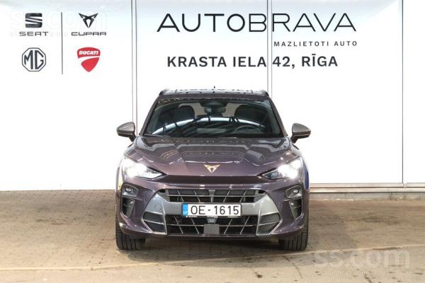 Violet Cupra Terramar 2025 in Riga, with an engine capacity of 2.00 L and mileage of 18 thousand km for 37990 €, photo 3 on AUTOMOTO.COM.LV