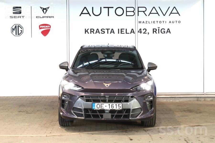 Violet Cupra Terramar 2025 in Riga, with an engine capacity of 2.00 L and mileage of 18 thousand km for 37990 €, photo 3 on AUTOMOTO.COM.LV
