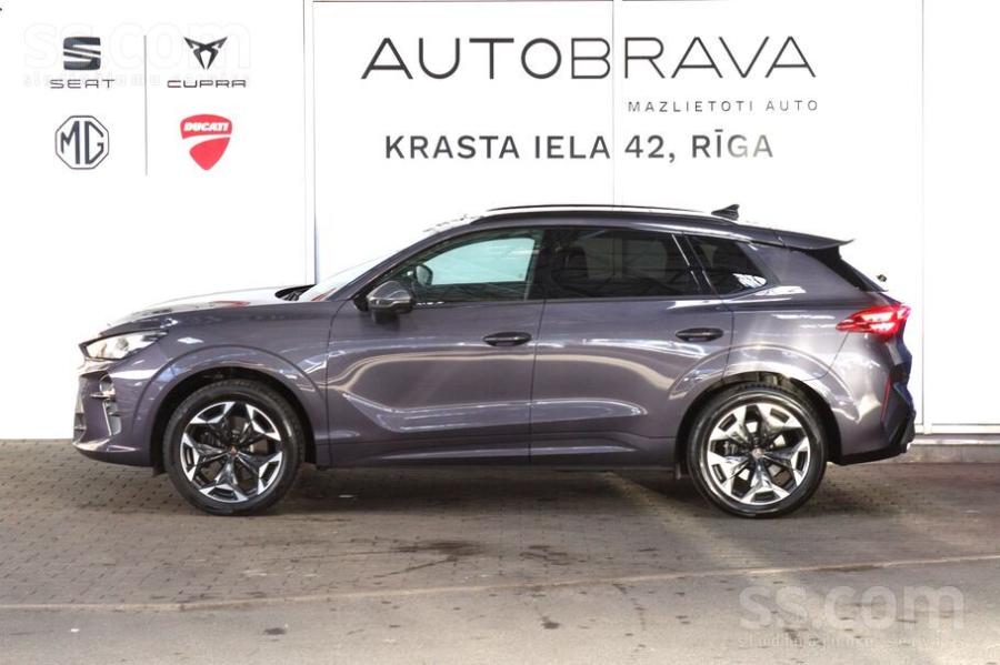 Violet Cupra Terramar 2025 in Riga, with an engine capacity of 2.00 L and mileage of 18 thousand km for 37990 €, photo 5 on AUTOMOTO.COM.LV