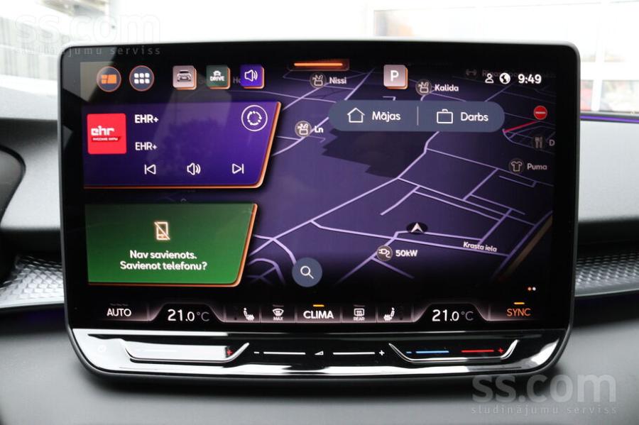 Violet Cupra Terramar 2025 in Riga, with an engine capacity of 2.00 L and mileage of 18 thousand km for 37990 €, photo 14 on AUTOMOTO.COM.LV