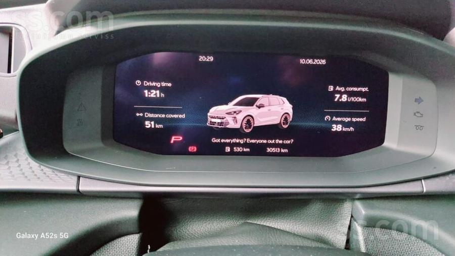 Фиолетовый Cupra Terramar 2025 в Рига, объемом двигателя 2.00 л и пробегом 30 тыс. км за 36900 €, фото 10 на AUTOMOTO.COM.LV