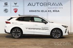 White Cupra Terramar 2025 in Riga, with an engine capacity of 2.00 L and mileage of 5 thousand km for 44290 €, photo 5 on AUTOMOTO.COM.LV