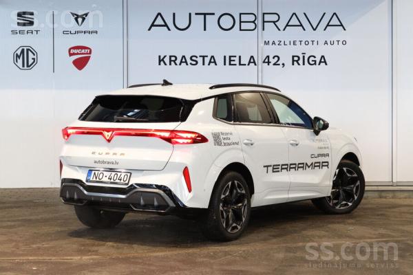Balts Cupra Terramar 2025 Rīga, ar dzinēja tilpumu 2.00 L un nobraukumu 5 tūkst. km par 44290 €, foto 6 vietnē AUTOMOTO.COM.LV