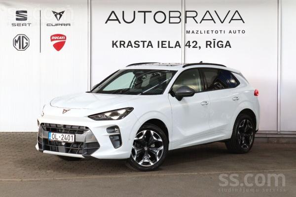 Balts Cupra Terramar 2025 Rīga, ar dzinēja tilpumu 2.00 L un nobraukumu 17 tūkst. km par 39990 €, foto 1 vietnē AUTOMOTO.COM.LV