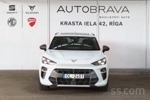 White Cupra Terramar 2025 in Riga, with an engine capacity of 2.00 L and mileage of 17 thousand km for 39990 €, photo 3 on AUTOMOTO.COM.LV