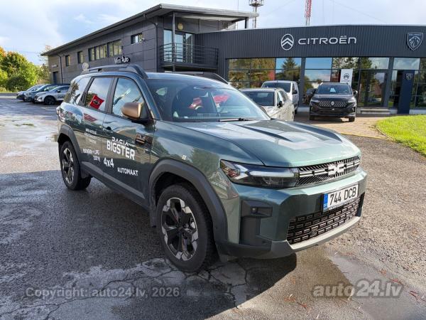 Dacia Bigster 2026 Rakvere, ar dzinēja tilpumu 1.20 L un nobraukumu 1 tūkst. km par 32990 €, foto 1 vietnē AUTOMOTO.COM.LV