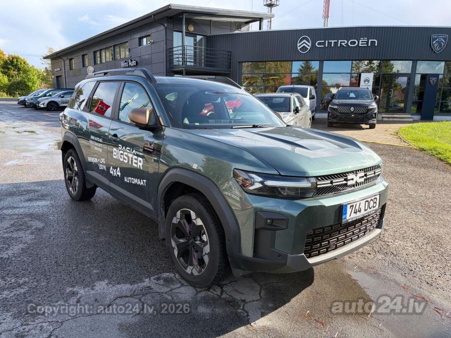 Dacia Bigster 2026 Rakvere, ar dzinēja tilpumu 1.20 L un nobraukumu 1 tūkst. km par 32990 €, foto 1 vietnē AUTOMOTO.COM.LV