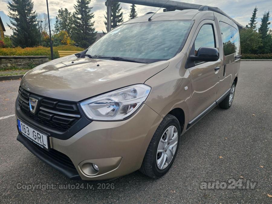 Beige Dacia Dokker 2021 in Paide, with an engine capacity of 1.50 L and mileage of 177 thousand km for 7990 €, photo 1 on AUTOMOTO.COM.LV