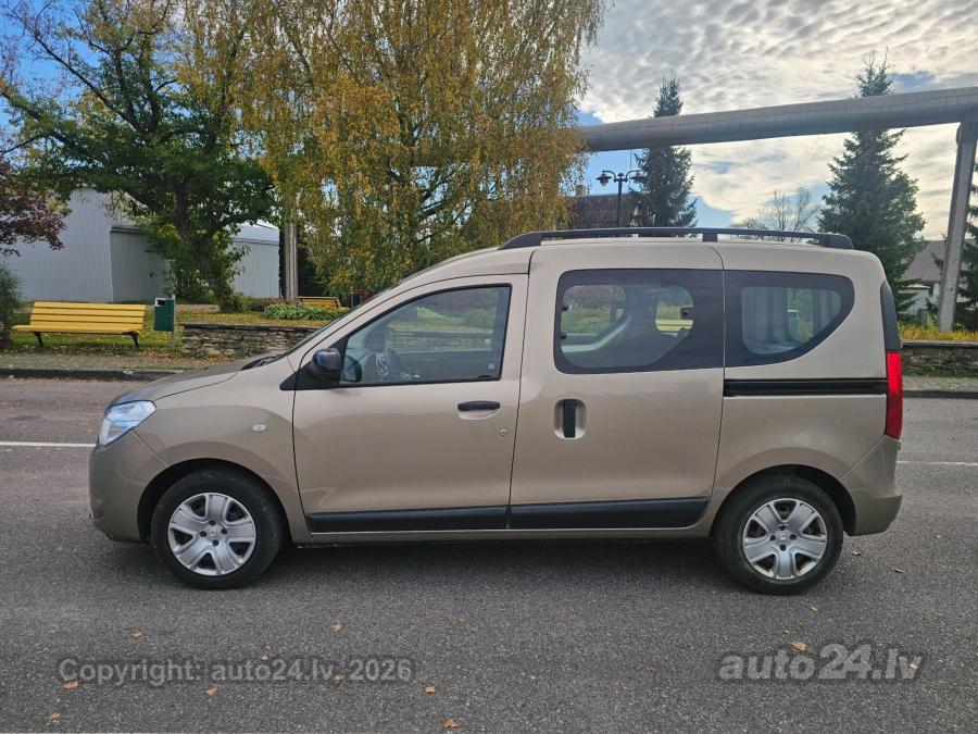 Beige Dacia Dokker 2021 in Paide, with an engine capacity of 1.50 L and mileage of 177 thousand km for 7990 €, photo 4 on AUTOMOTO.COM.LV